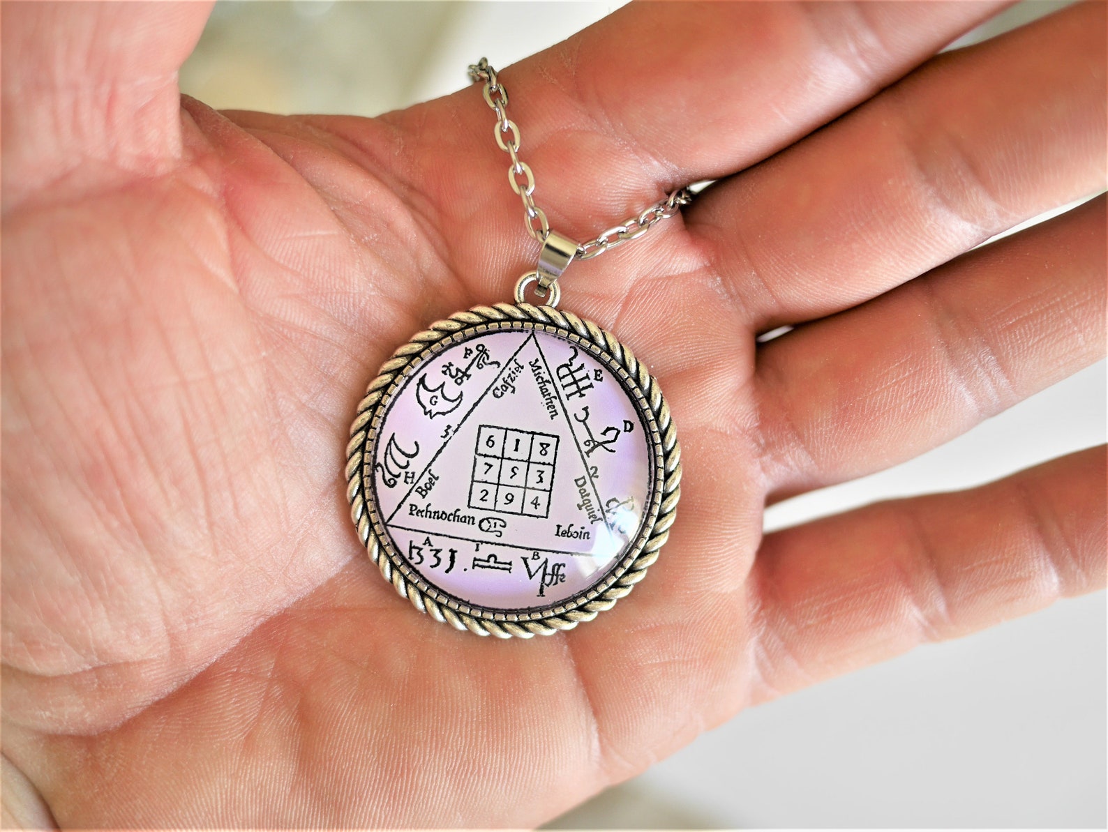 Saturn's Magic Square Talisman//saturn Square//magic | Etsy