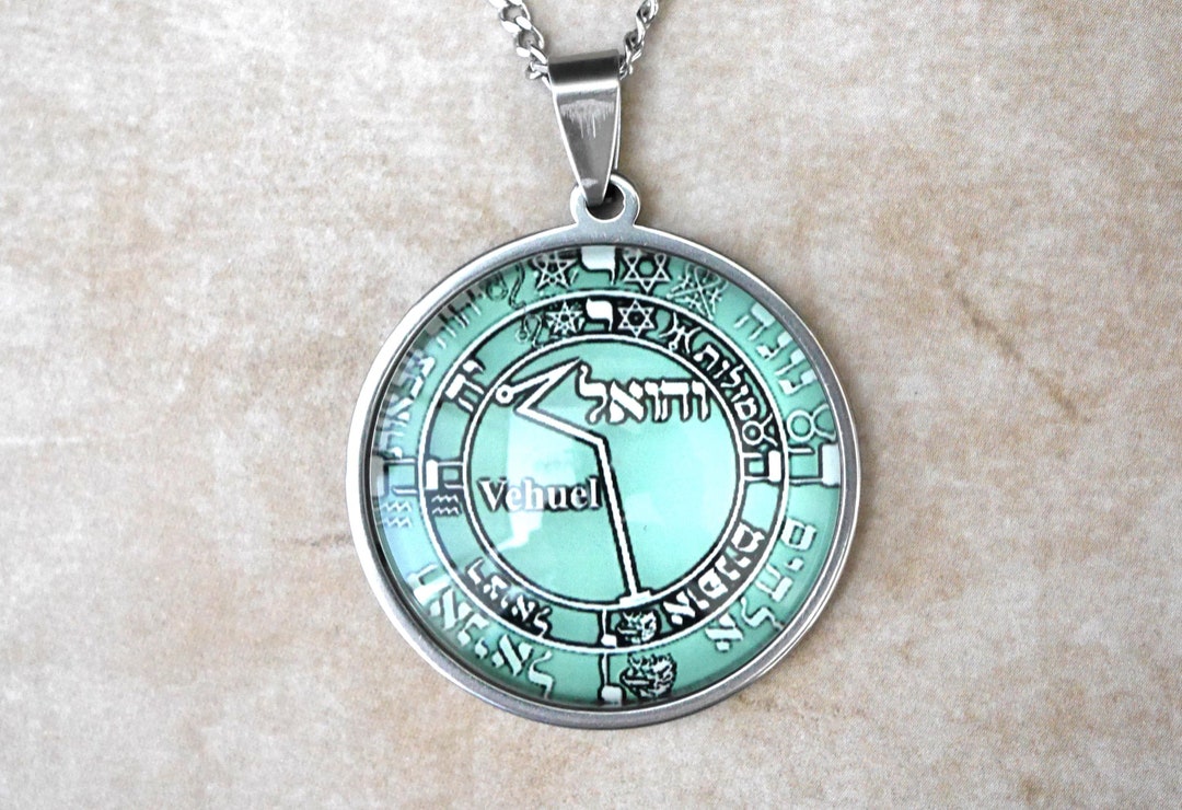 Talisman Magic Seal of the Angel Vehuel//angel Vehuel//talisman Angel ...