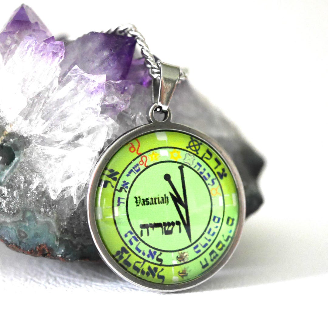 Talisman of Angel Vasariah/angel 32 of the Kabbalah/protection Amulet ...