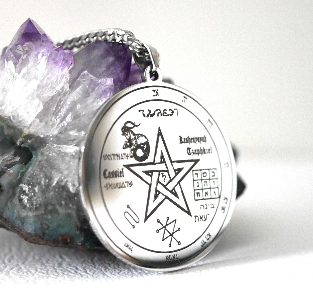 Saturn Pentacle/saturn Magic Square/protection Talisman/esoteric ...