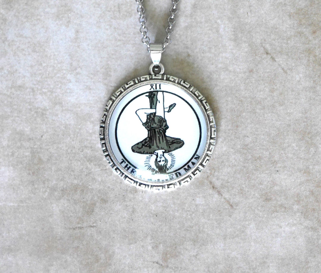 Talisman Major Card //the Hanged Man//marseille Tarot//hangman Card ...