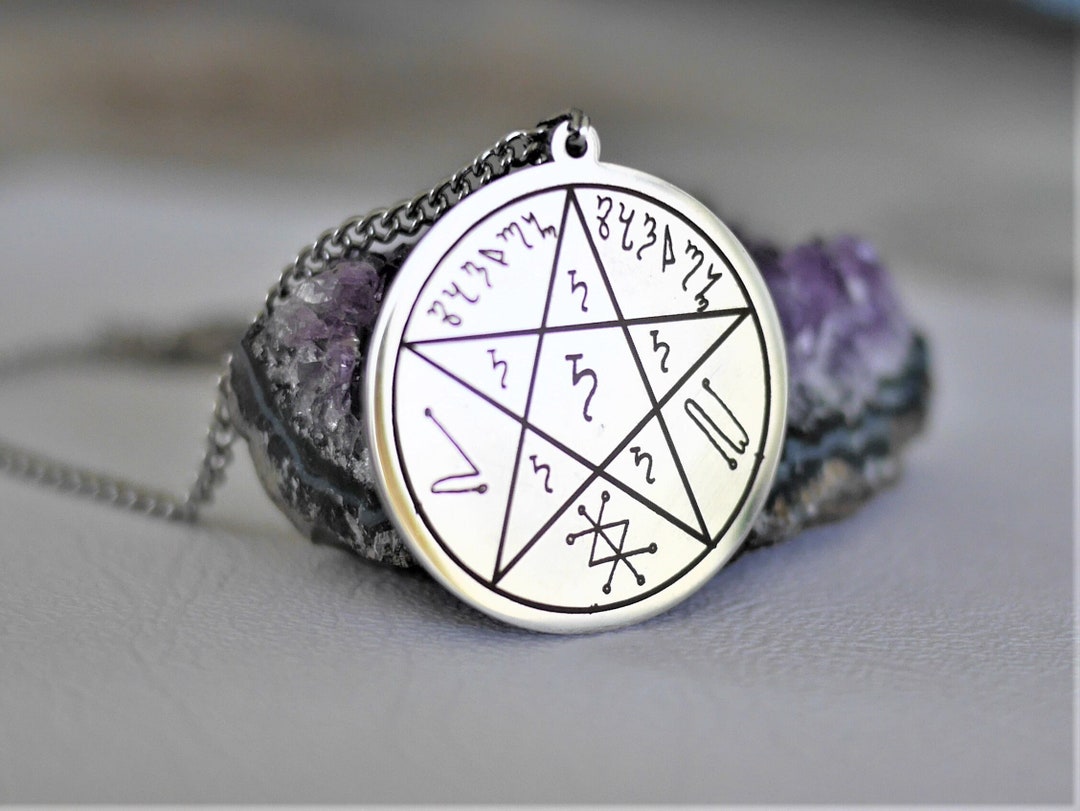 Saturn Pentacle/saturn Magic Square/protection Talisman/esoteric ...