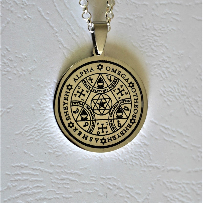 Talisman Grand Pentacle de Salomon// Pentacle de - Etsy 日本