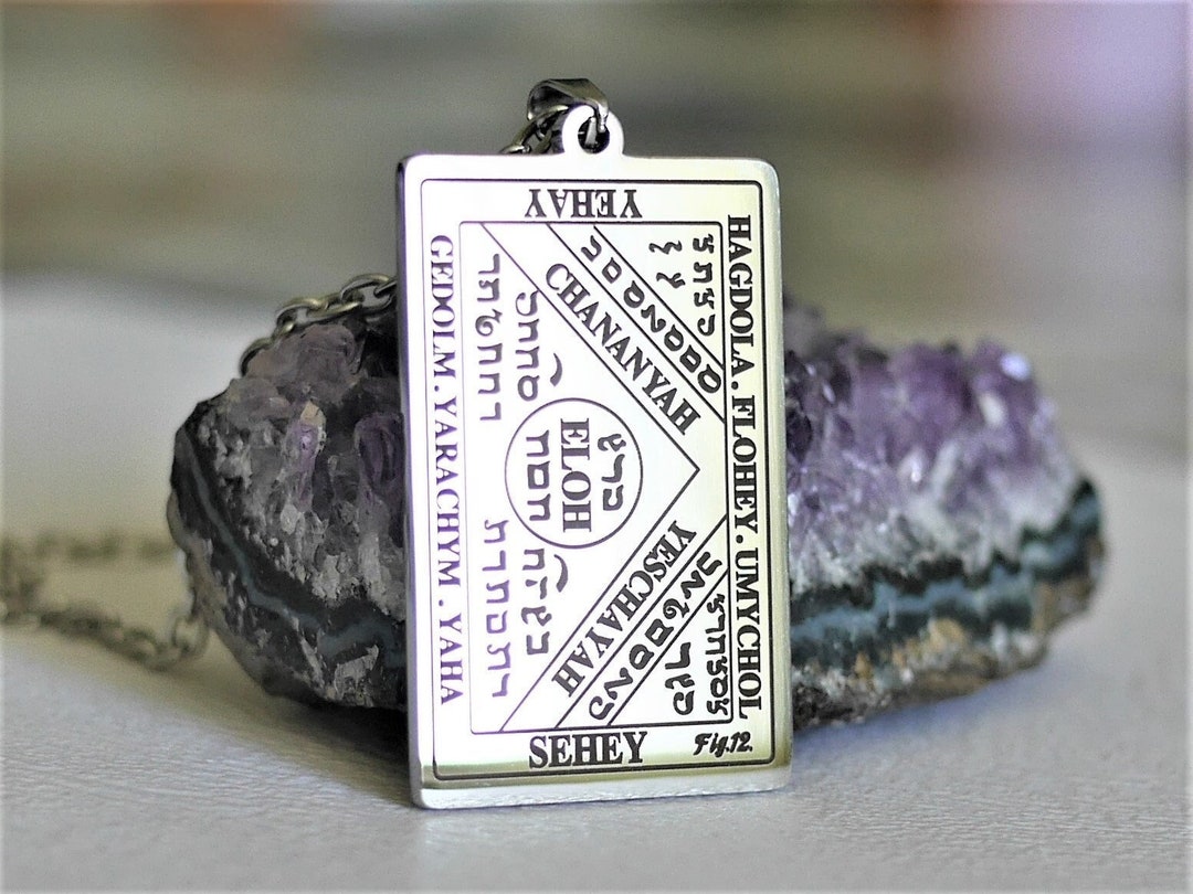 The Table of Water Spirits//7th Book of Moses//talisman//amulet ...