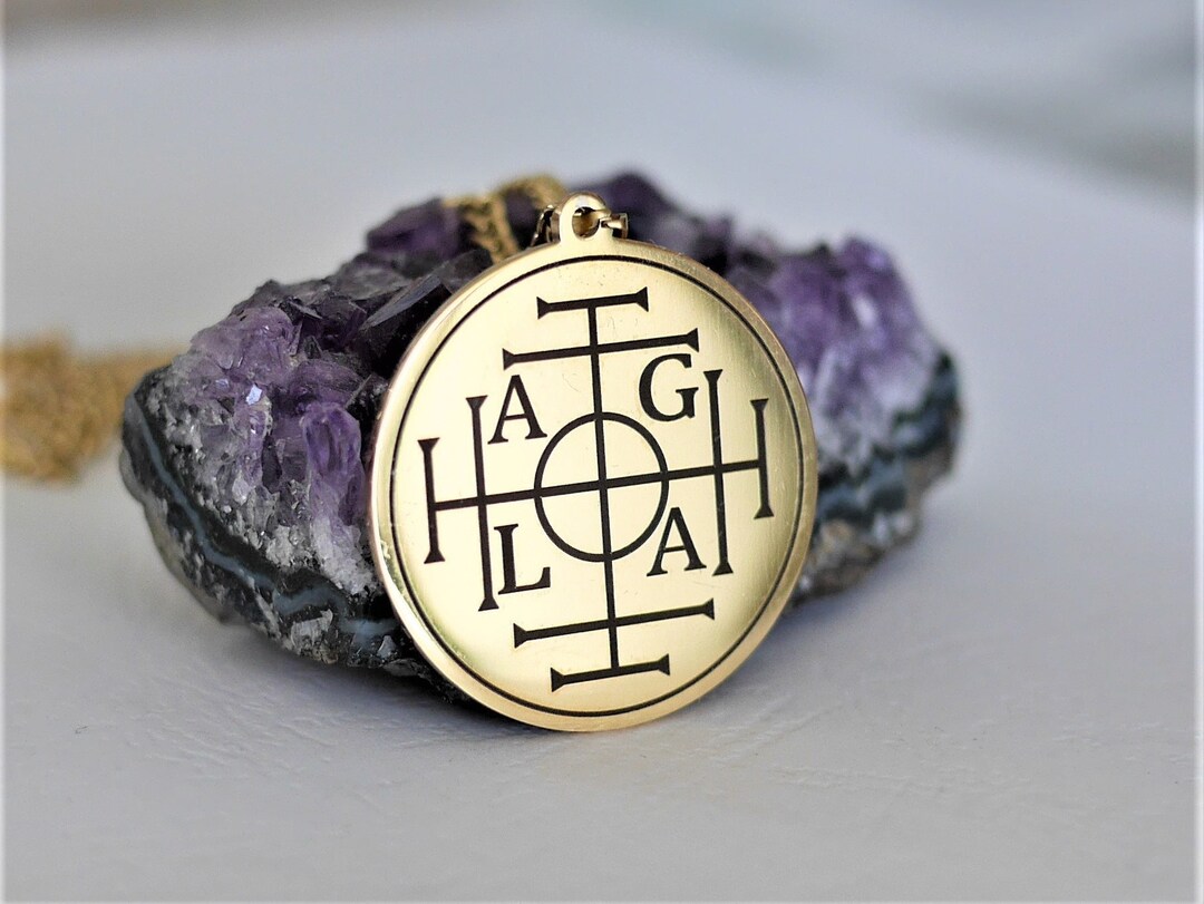 Medieval Protection Talisman A.g.l.a./esoteric Amulet/talisman of ...