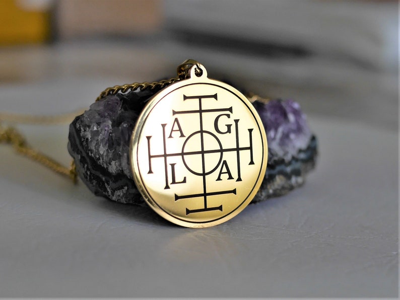 Medieval Protection Talisman A.g.l.a./esoteric Amulet/talisman of ...
