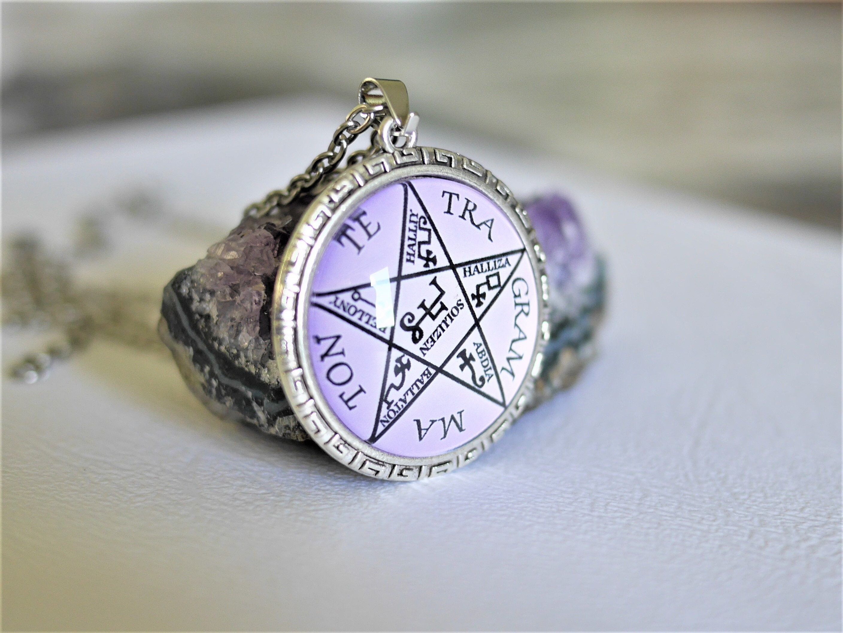 Talisman Solomon's Pentagram//protection Pentagram//magic - Etsy UK