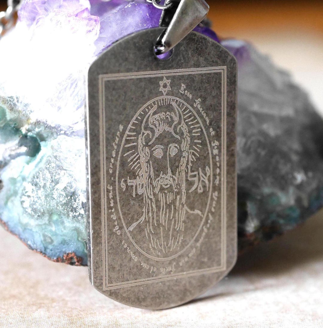 Talisman 1st Pentacle of the Sun, Pentacle of Solomon Esotericism ...