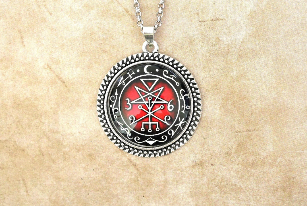 Talisman Magisches Siegel von Lilith//Okkulte Halskette//Lilith ...