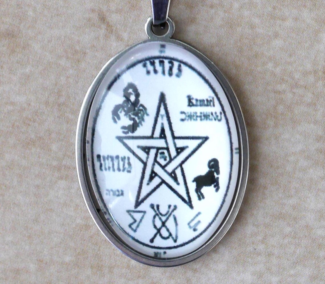 Pentacle of Mars/protection Amulet/esotericism/white Magic/protection ...