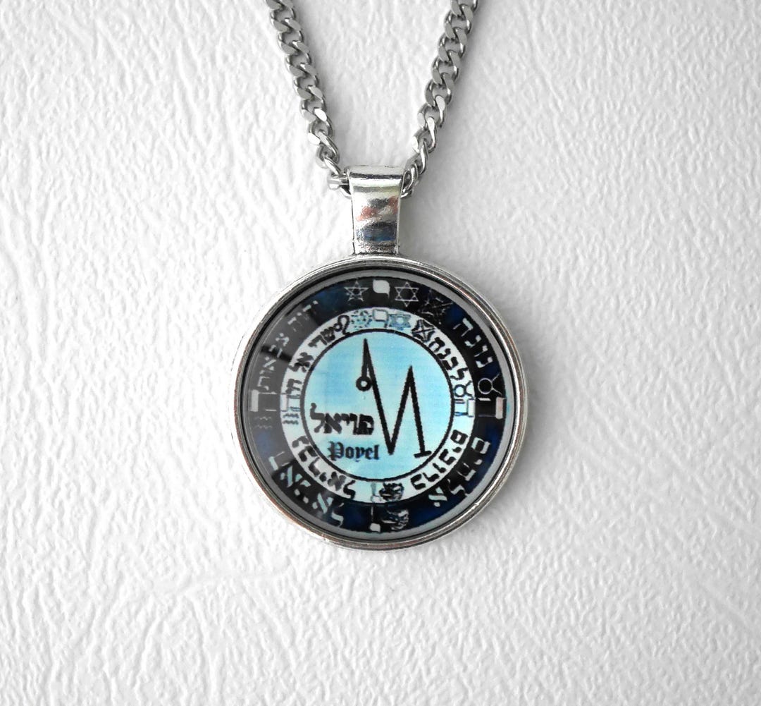 Talisman Seal of the Angel Poyel/seal of Protection and Wealth/guardian ...