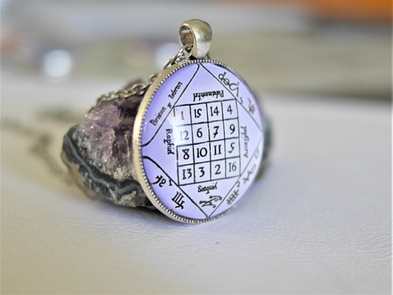 Talisman Magic Square of Jupiter //magic Talisman//magic | Etsy