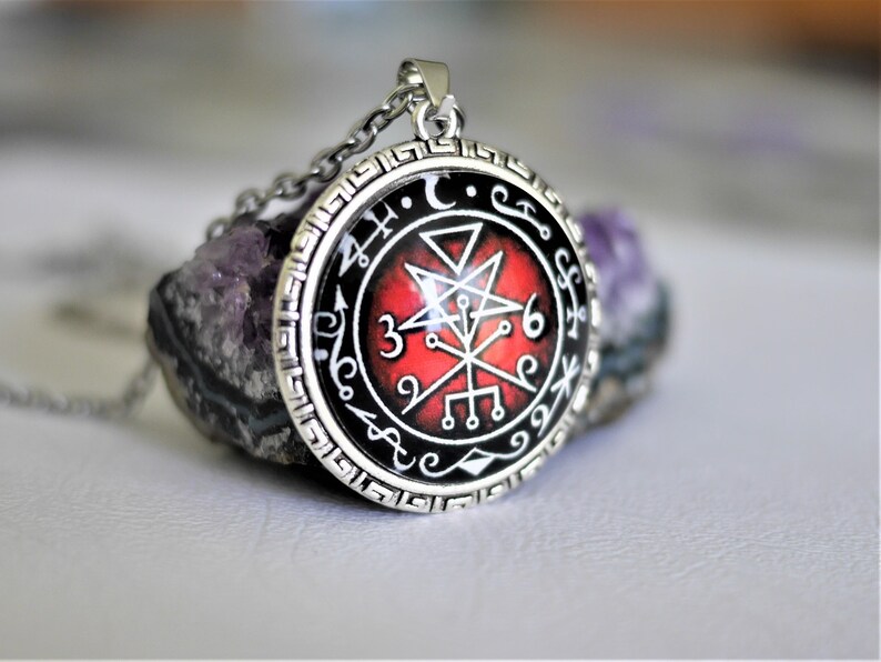 Talisman Sceau Magique de Lilith//Collier - Etsy France