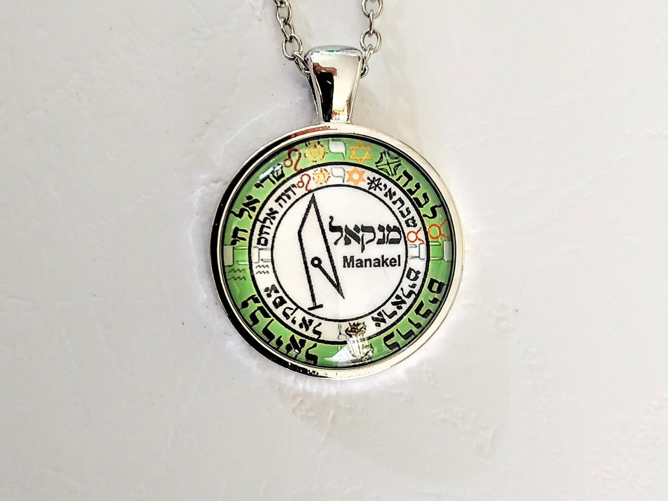 Magic Seal of Angel Manakel//magic Amulet//seal of the - Etsy Australia