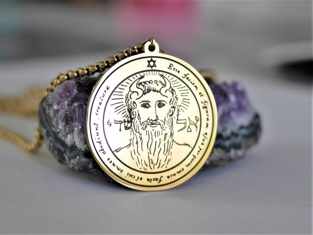 Talisman//1st Pentacle of the Sun//talisman of Solomon//seal of Solomon ...