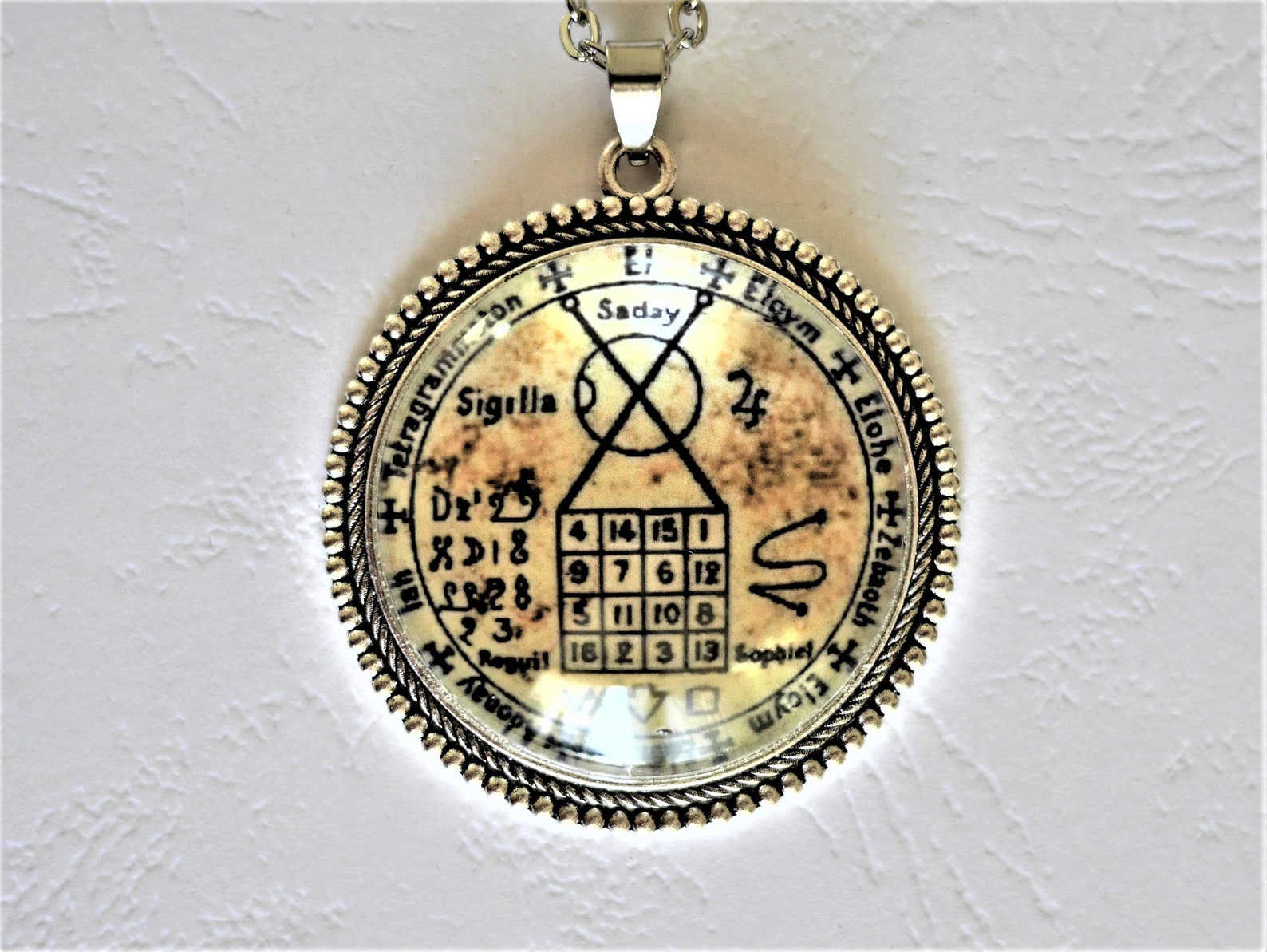 Pentacle of the 7 Planets//Amulet of the 7 Planets//Talisman | Etsy