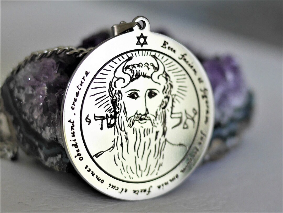 Talisman//1st Pentacle of the Sun//pentacle of Solomon//seal of Solomon ...