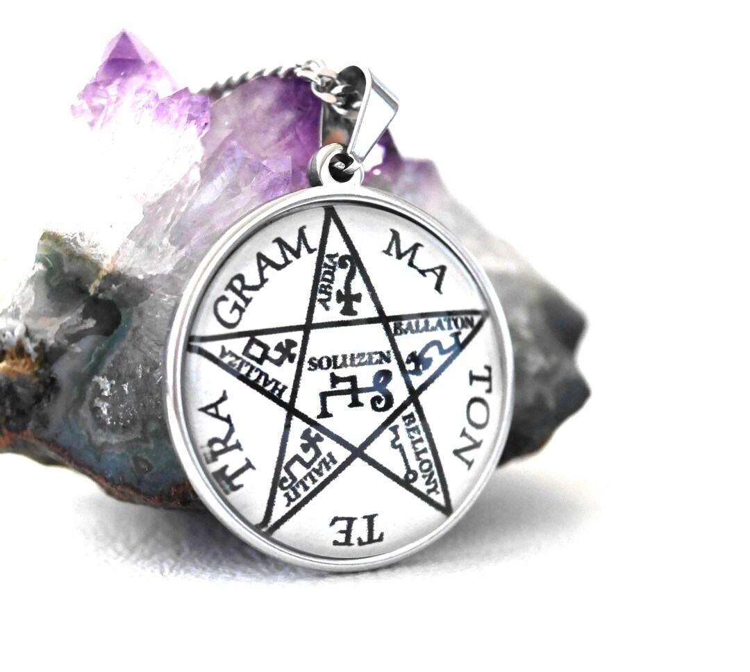 Pentagram of Solomon/pentagram of Protection/amulet/pentacle of ...