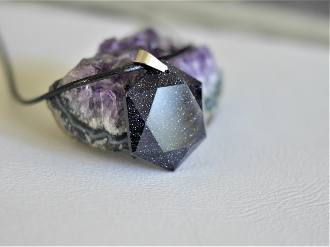 Pendant//blue Sunstone//heliolite//gift for Men//gift for Women ...