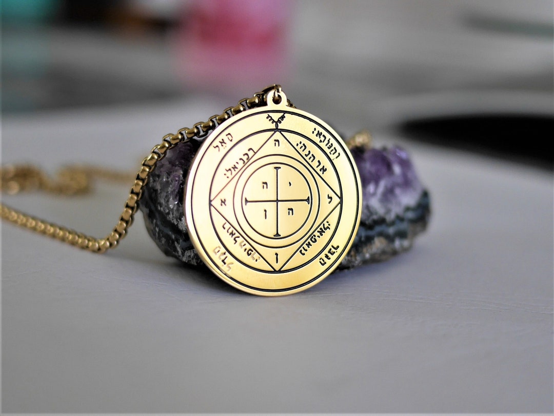 Talisman//5th Pentacle of Saturn//pentacle of Solomon//protection ...