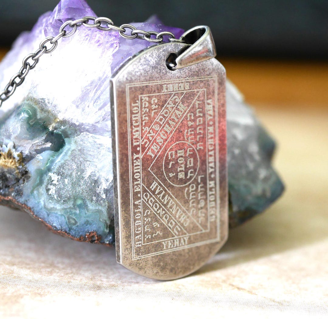 Table of the Water Spirits/talisman of the 7th Book of Moses/invocation ...