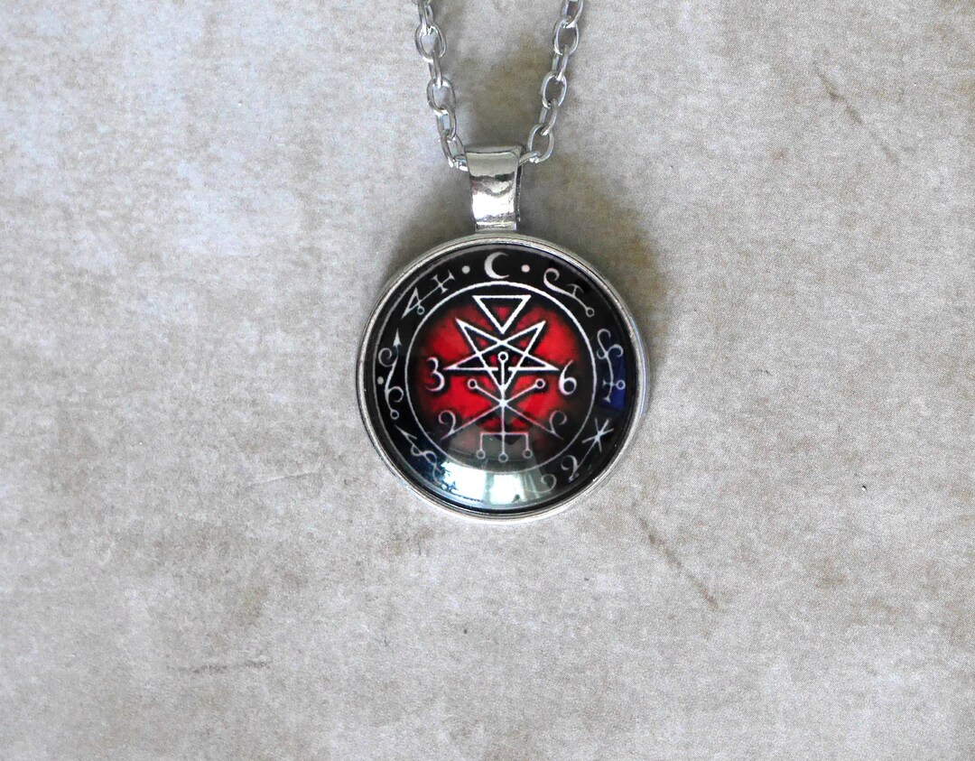 Talisman Magic Seal of Lilith//occult Necklace//lilith//powerful Amulet ...