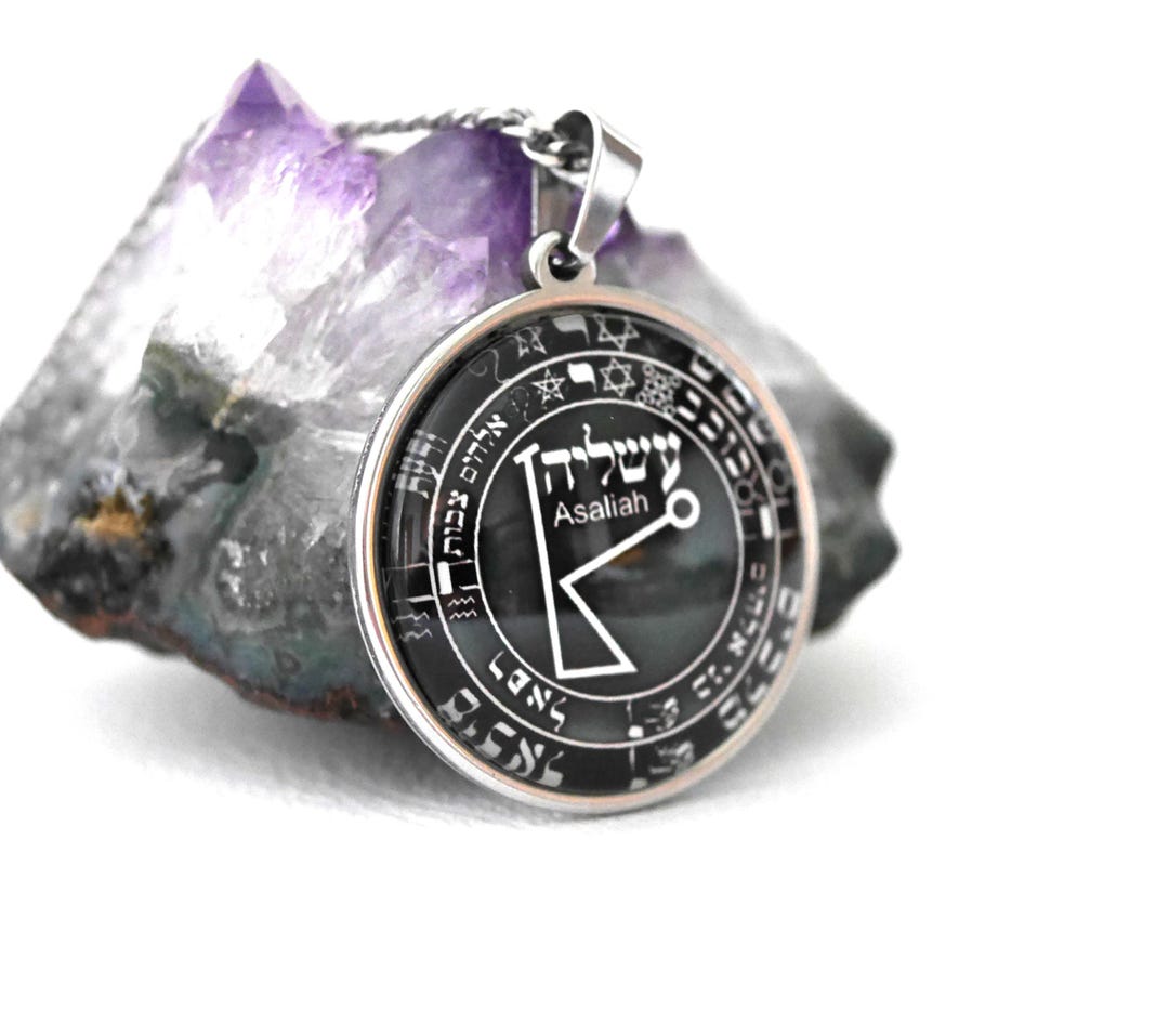 Talisman Seal of the Angel Asaliah/protection Amulet/guardian Angel 47 ...