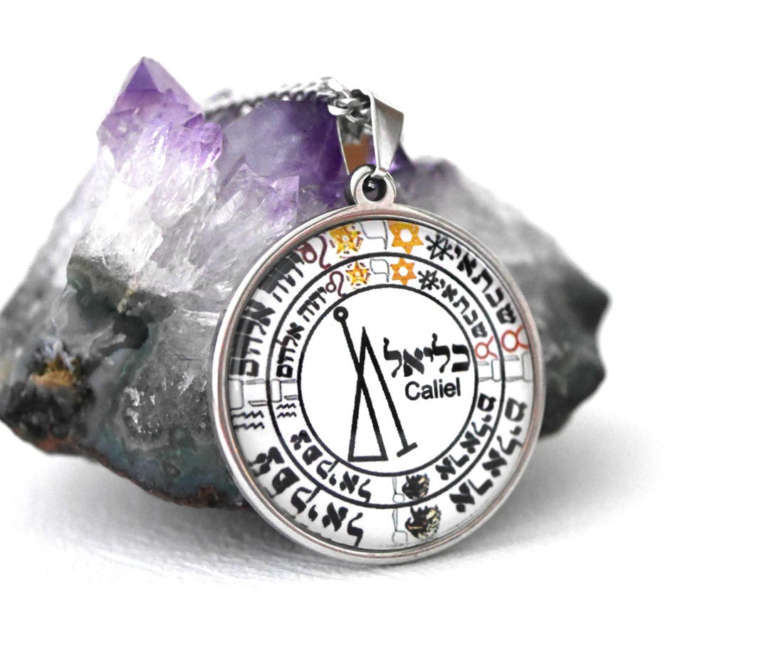 Angel Caliel Seal Talisman/angel Caliel/protection Amulet Support ...