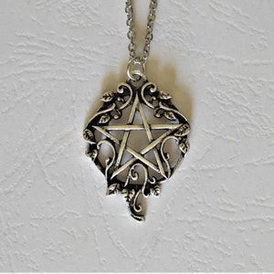 Pentagram Necklace //pentagram of Protection//talisman Pentagram//men's ...