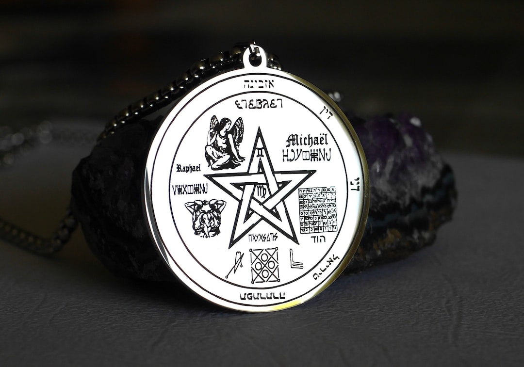 Pentacle of Mercury//seal of Mercury//protection Amulet//esotericism ...