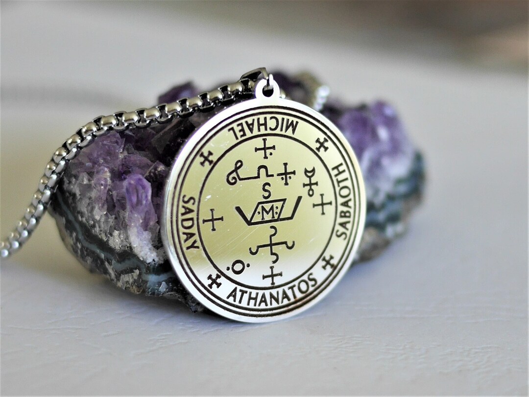 Seal of Archangel Michael//pentacle of the Archangels//magic Amulet ...