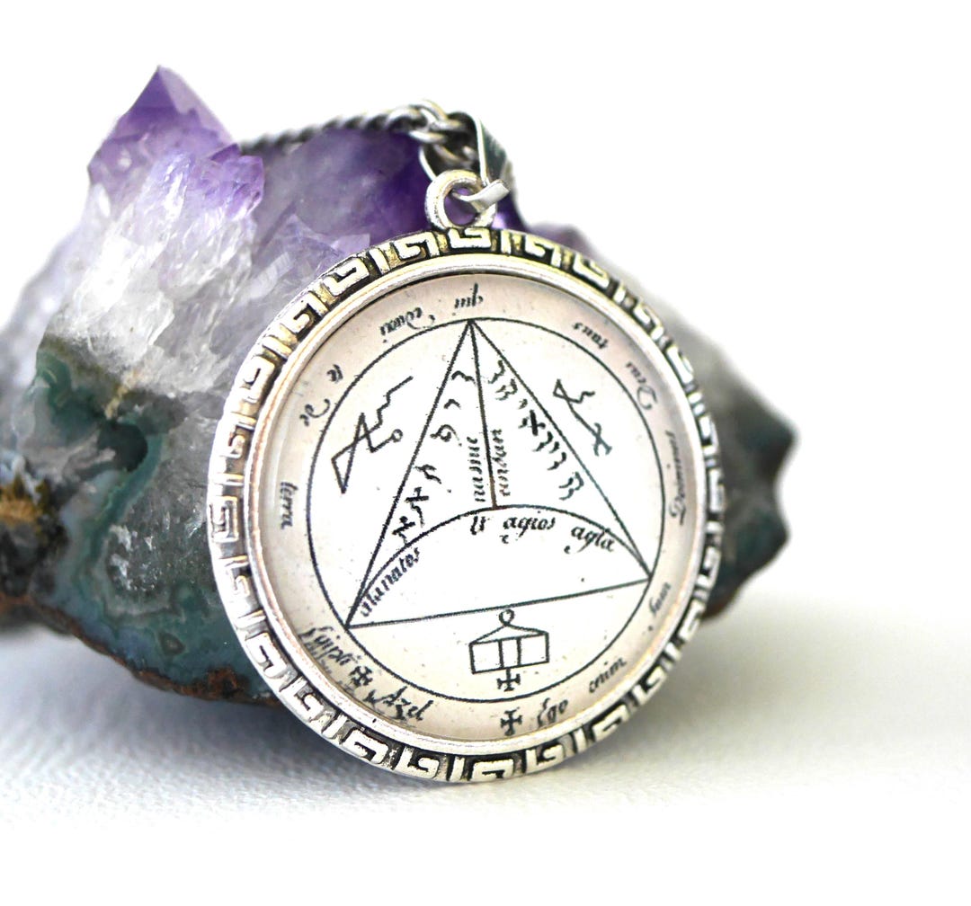 Genuine Pentacle of Solomon/pentacle of Solomon 1641/esotericism/white ...
