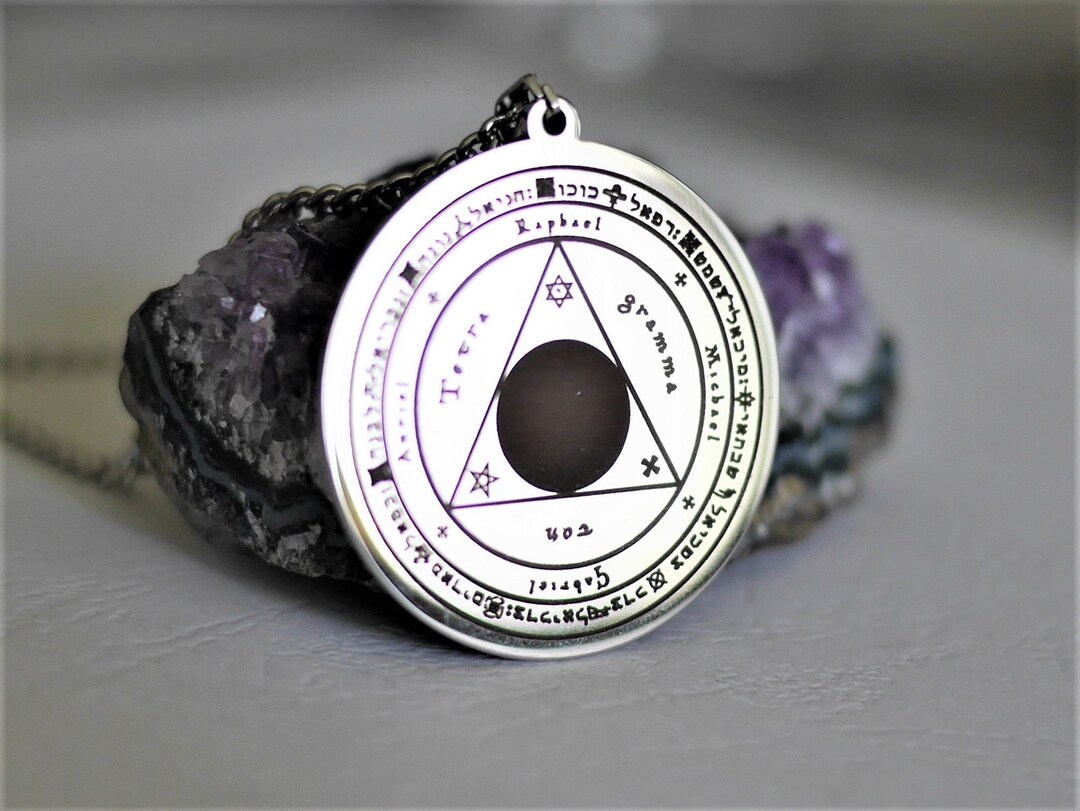 Talisman Magic Triangle of Solomon//magic Triangle//triangle of Solomon ...