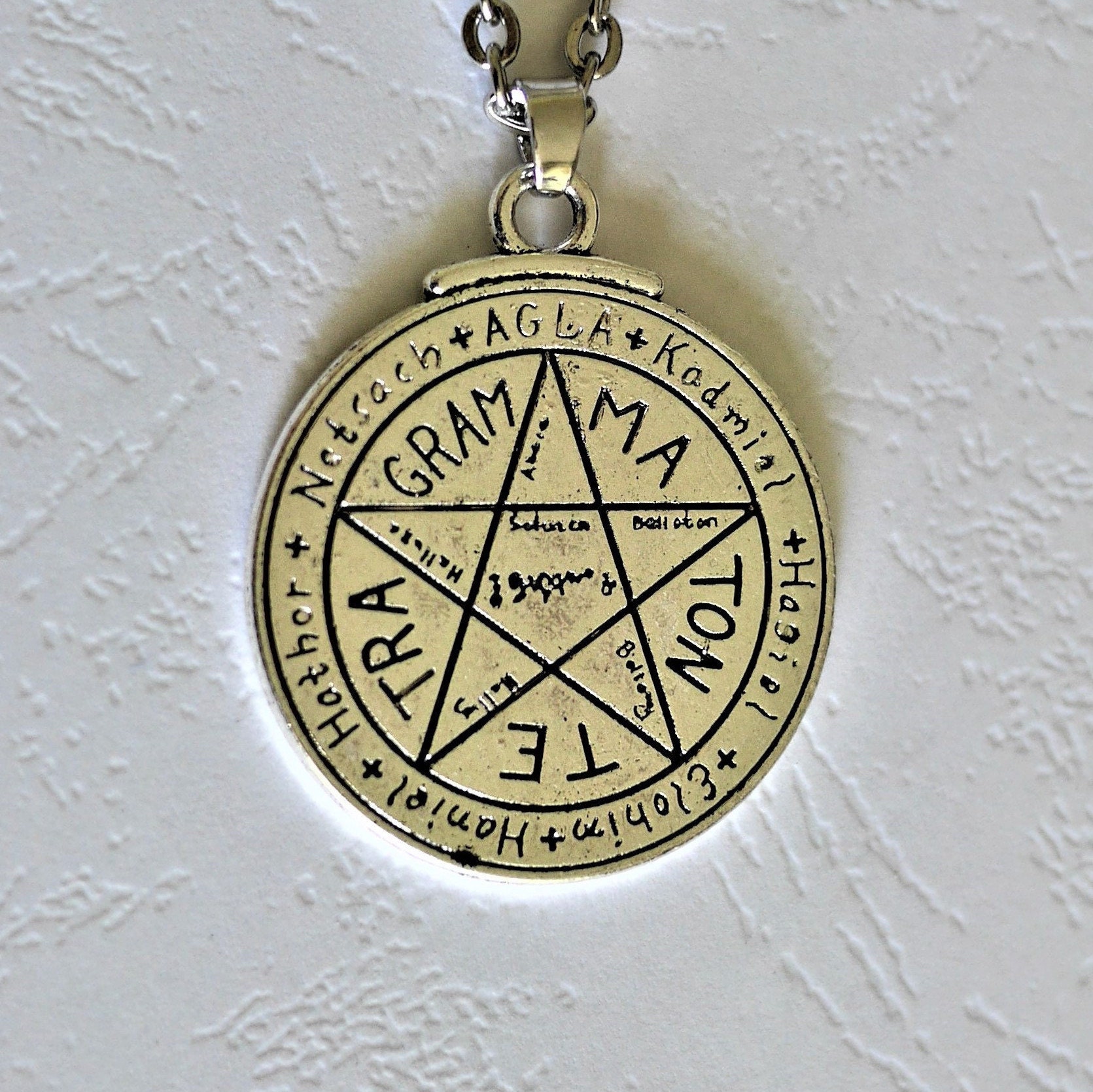 Talisman Solomon Pentagram//protection Pentagram//magic - Etsy