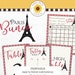Printable Paris Bunco Game Set ~ Paris Themed Printable Bunco ~ Instant ...
