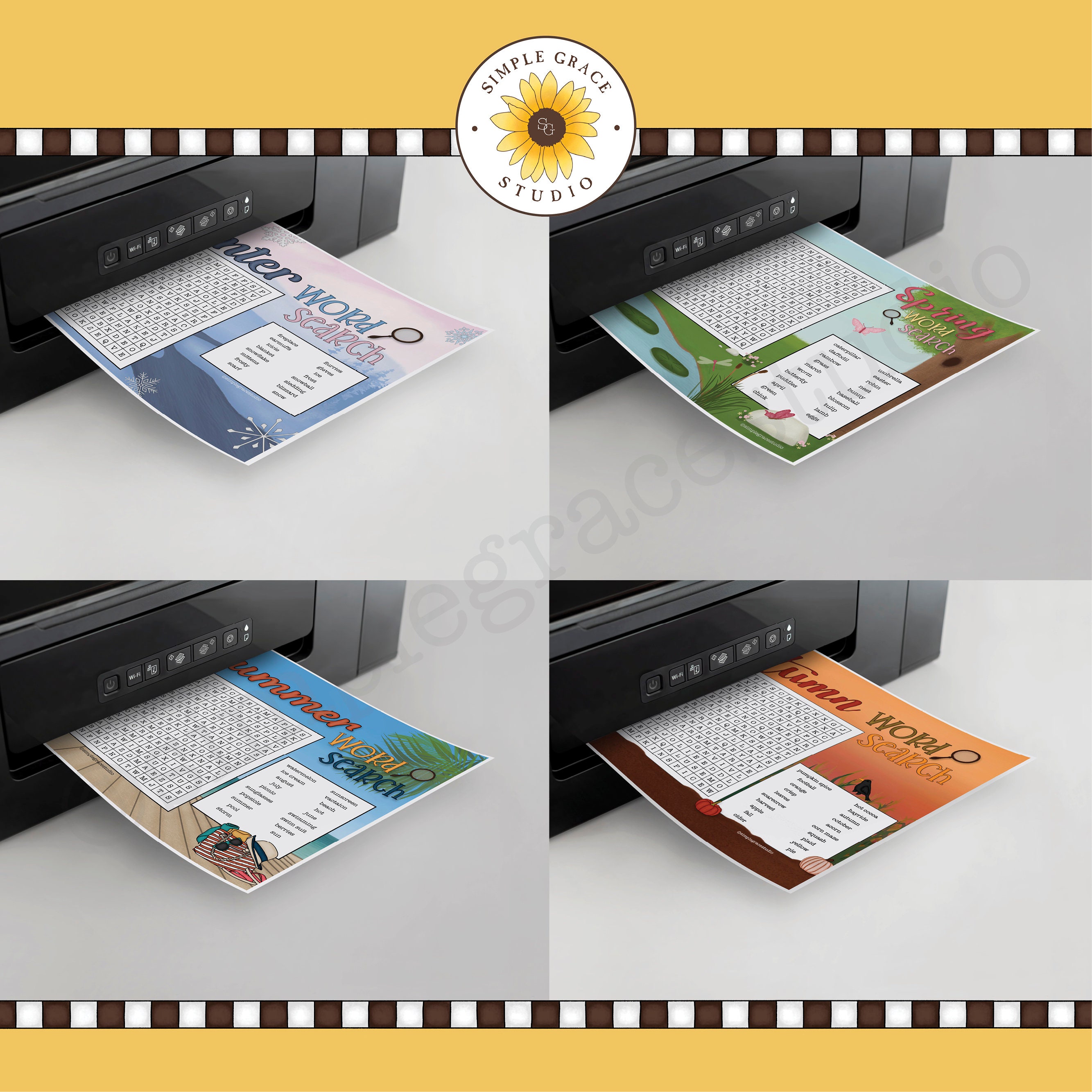 Word Search Bundle ~ Word Search ~ Printable ~ Printables ~ Digital - Etsy