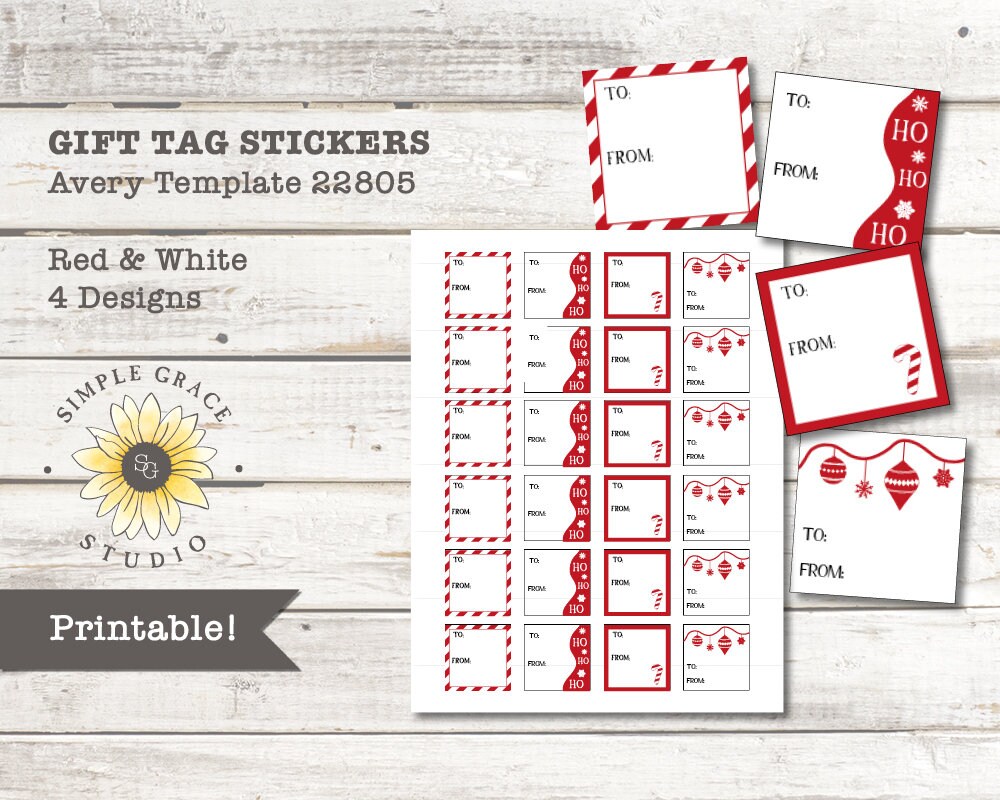 Avery Label Template 22805