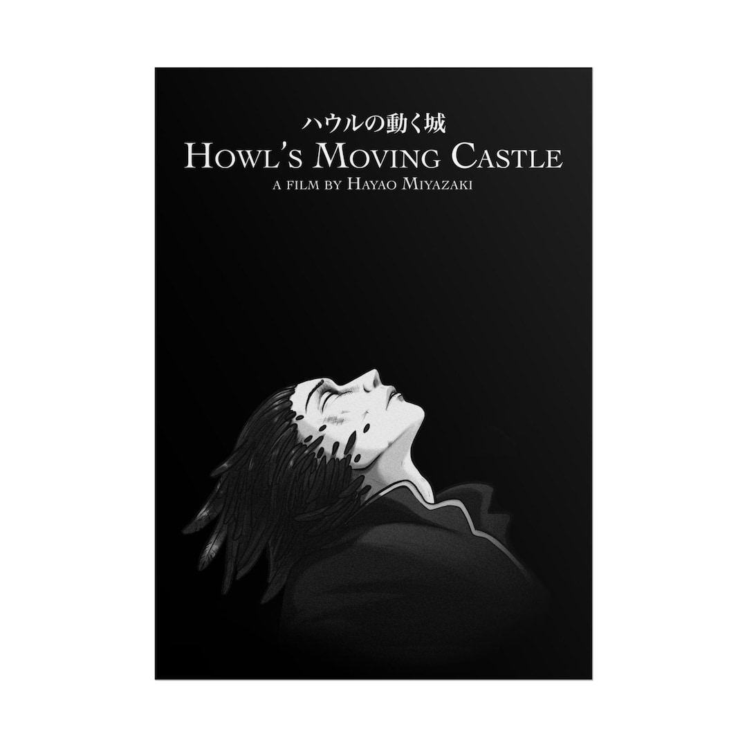 Howl's Moving Castle Original Fan Art Poster Print, Studio Ghibli Howl ...
