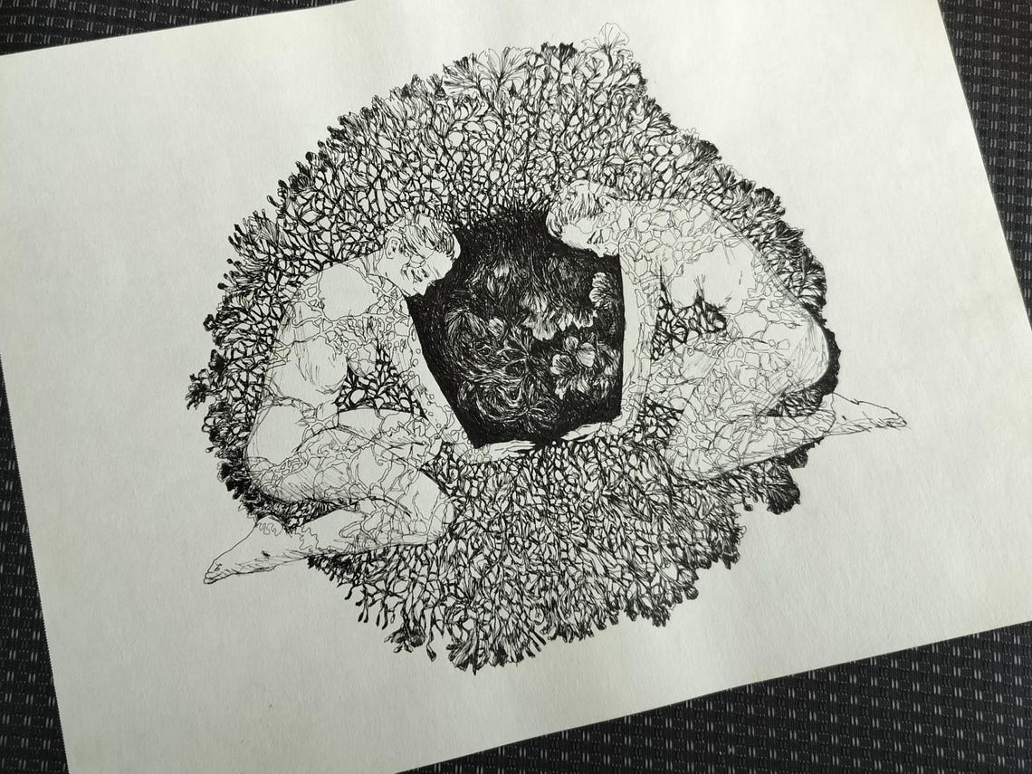 Function (original Drawing) - Etsy