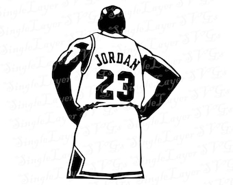 Michael Jordan Dxf | Etsy