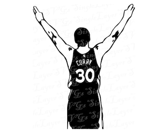 Steph Curry Svg - Etsy