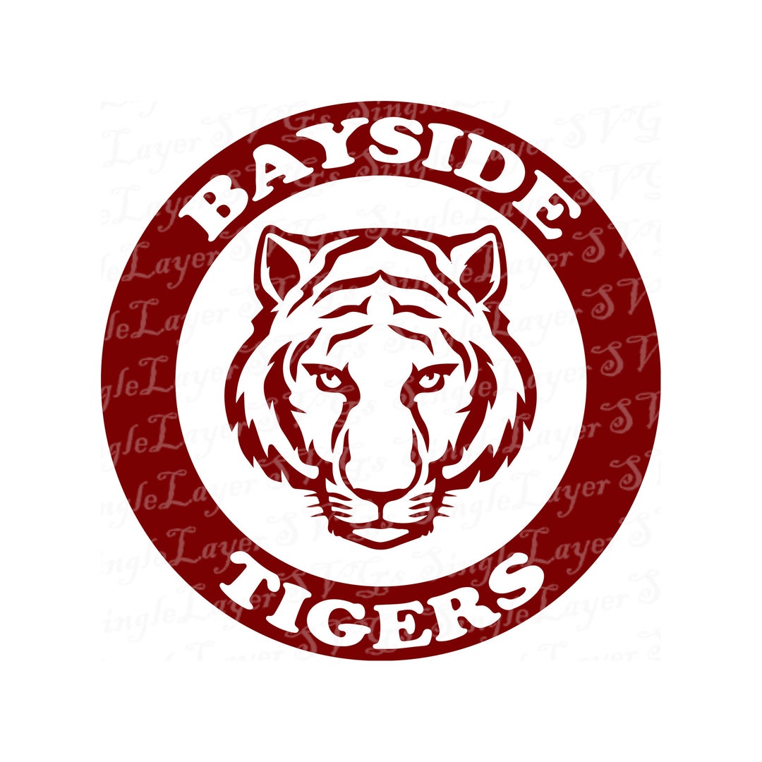 Bayside Tigers Saved by the Bell SVG DXF PNG Pdf Jpg Eps Files | Vector ...