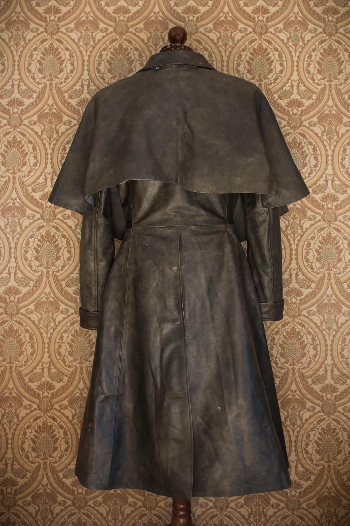 Bloodborne Hunter Style Long Leather Coat Duster Steampunk - Etsy