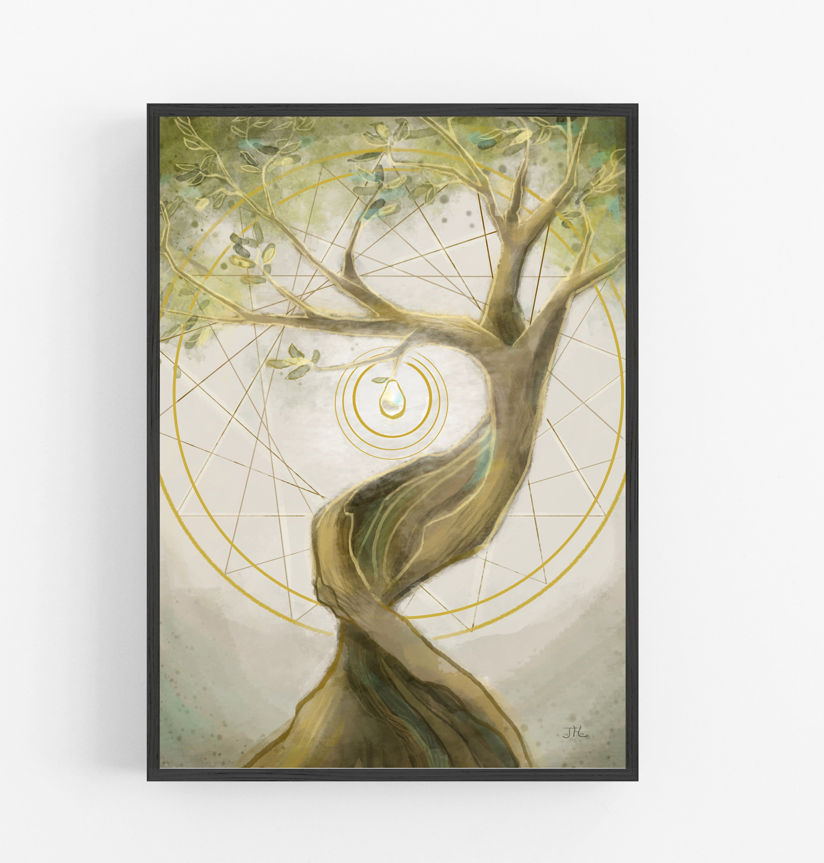 Tree of Life Print -- Christian Art -- LDS Art - Etsy