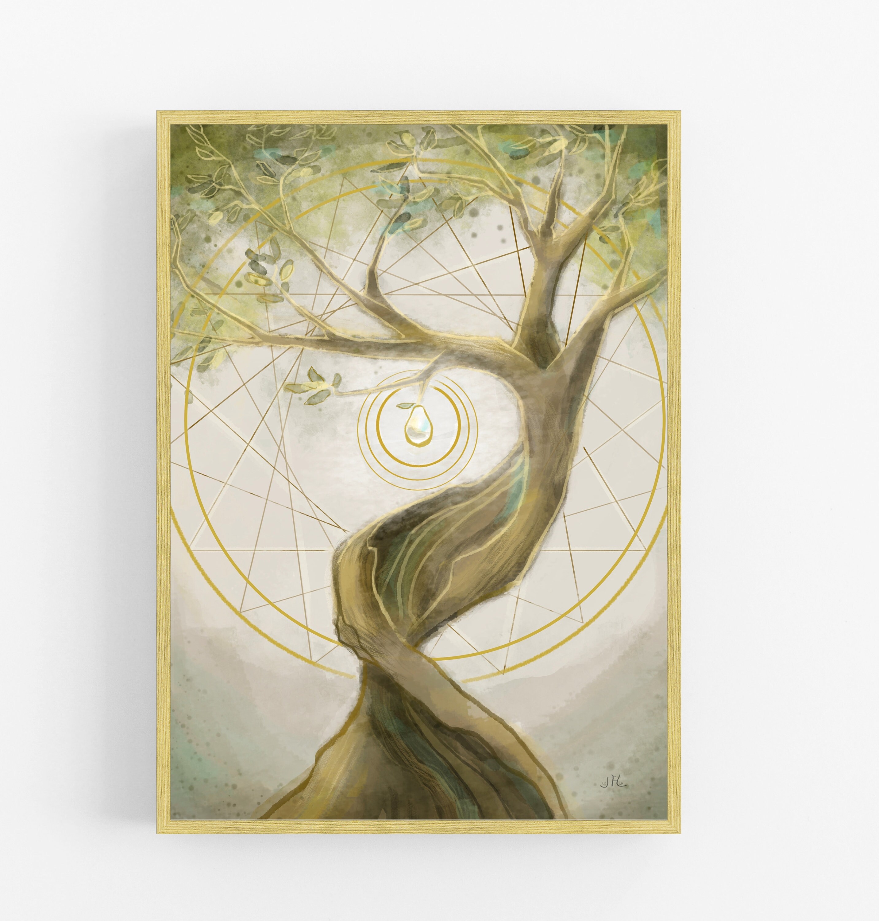 Tree of Life Print -- Christian Art -- LDS Art - Etsy