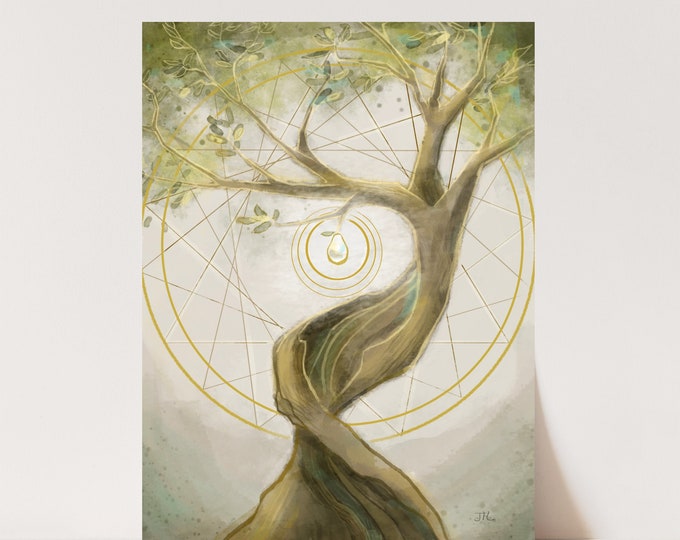 Poster Print, Tree of Life, Lehi's Vision, Jesus Christ, LDS Art ...