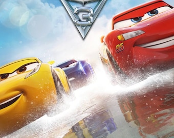 Cars 3 movie poster | Etsy