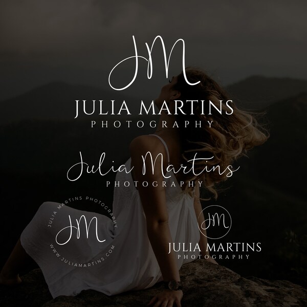 Photographer Logo With Initials - Etsy