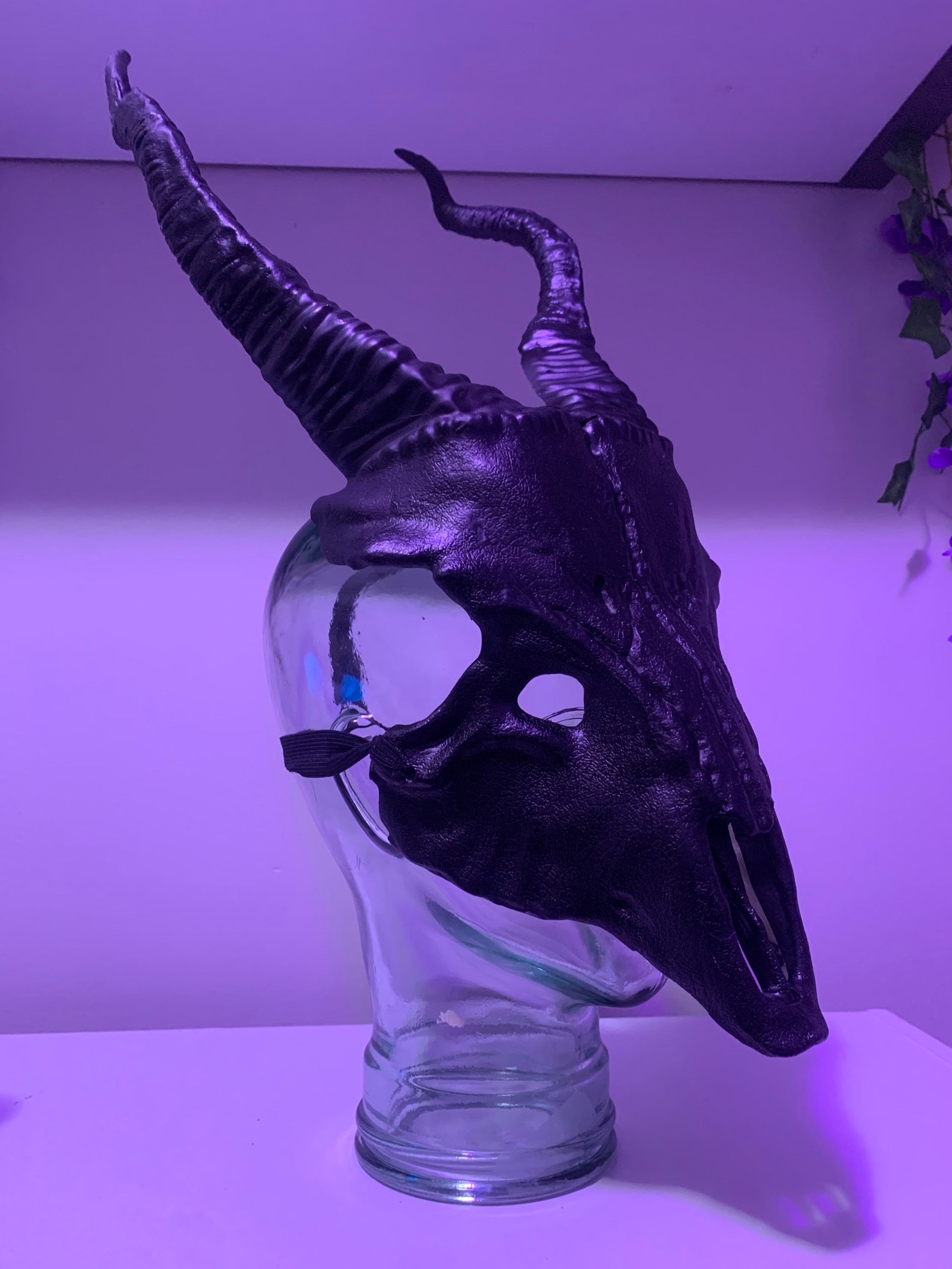 Goat Skull Mask Teacher Girl From the Other Side Inspired - Etsy