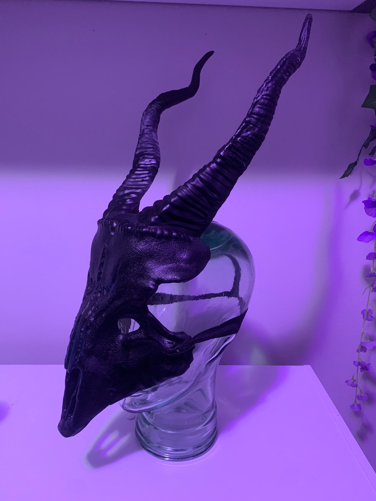 Goat Skull Mask Teacher Girl From the Other Side Inspired - Etsy